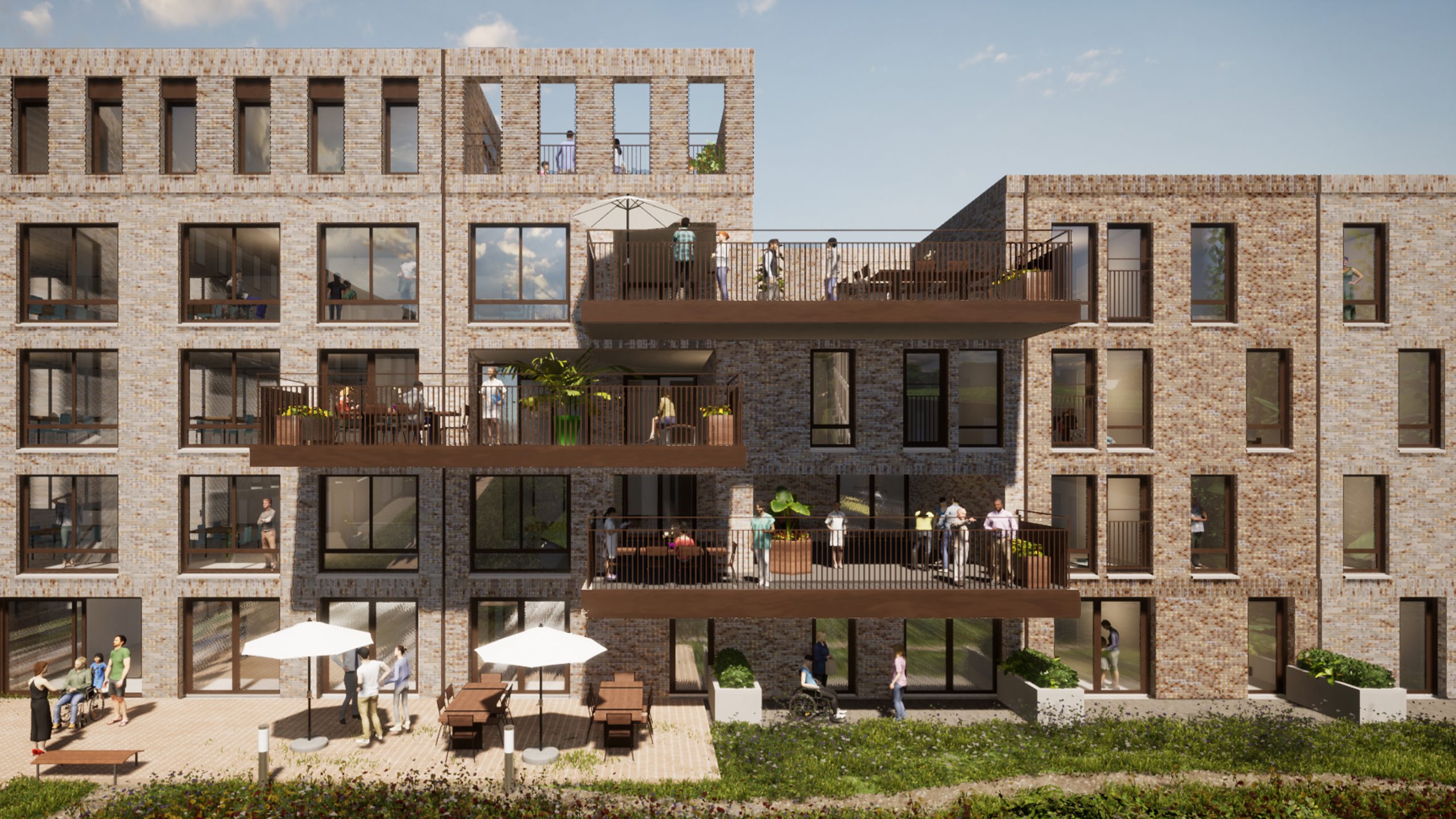 Hof van Jacob Residential Care Housing, Haarlem - 2by4.nl